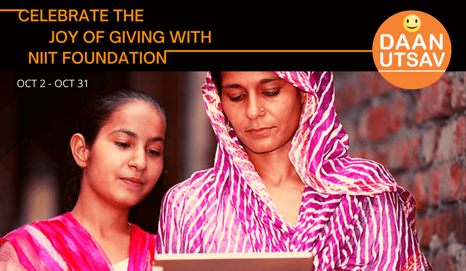 Daan Utsav - NIIT Foundation